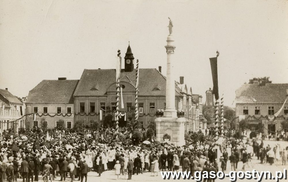 Wydarzyło się na gostyńskim Rynku - GaSo - archiwalne zdjęcia Gostynia